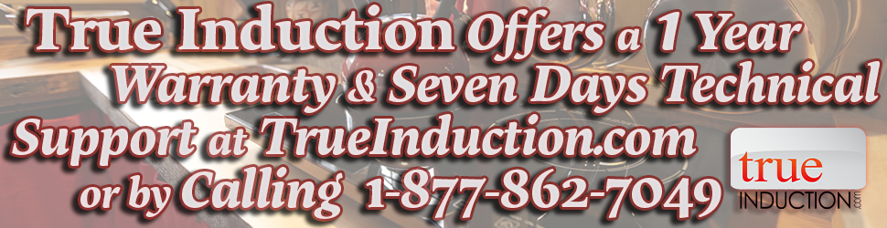 True Induction TI-1+2B Built-in 858UL Certified, 23-inch 1 Induction ...